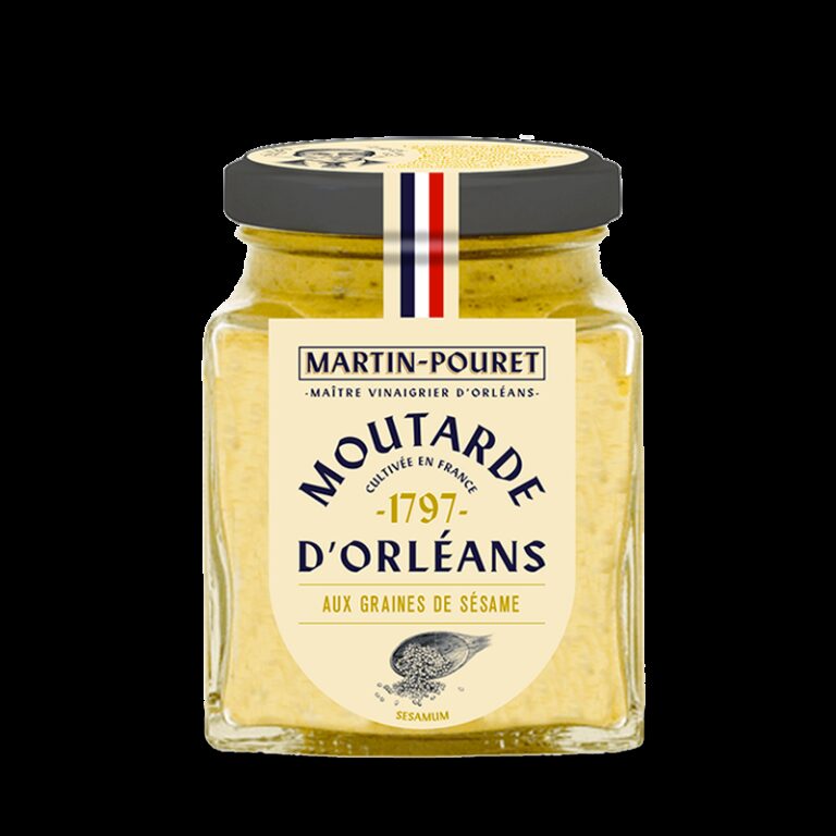 Moutarde aux graines de sésame 95g - Martin-Pouret