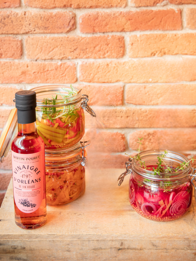 Pickles au vinaigre de vin | Idée de recette Martin-Pouret