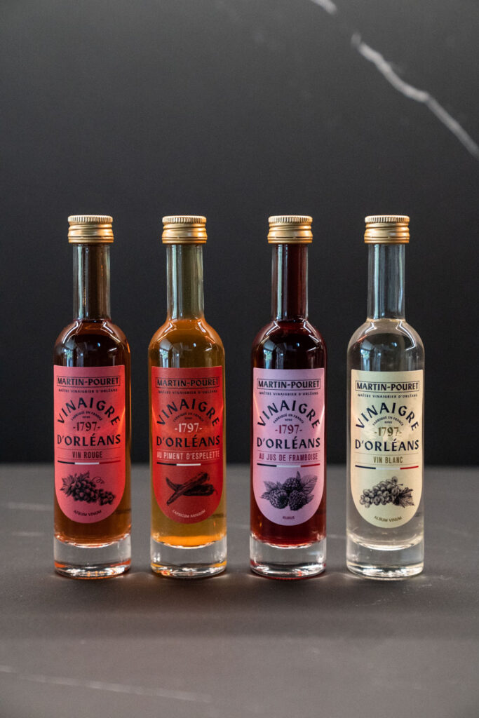 Coffret découverte vinaigres 4x10cl - Martin-Pouret