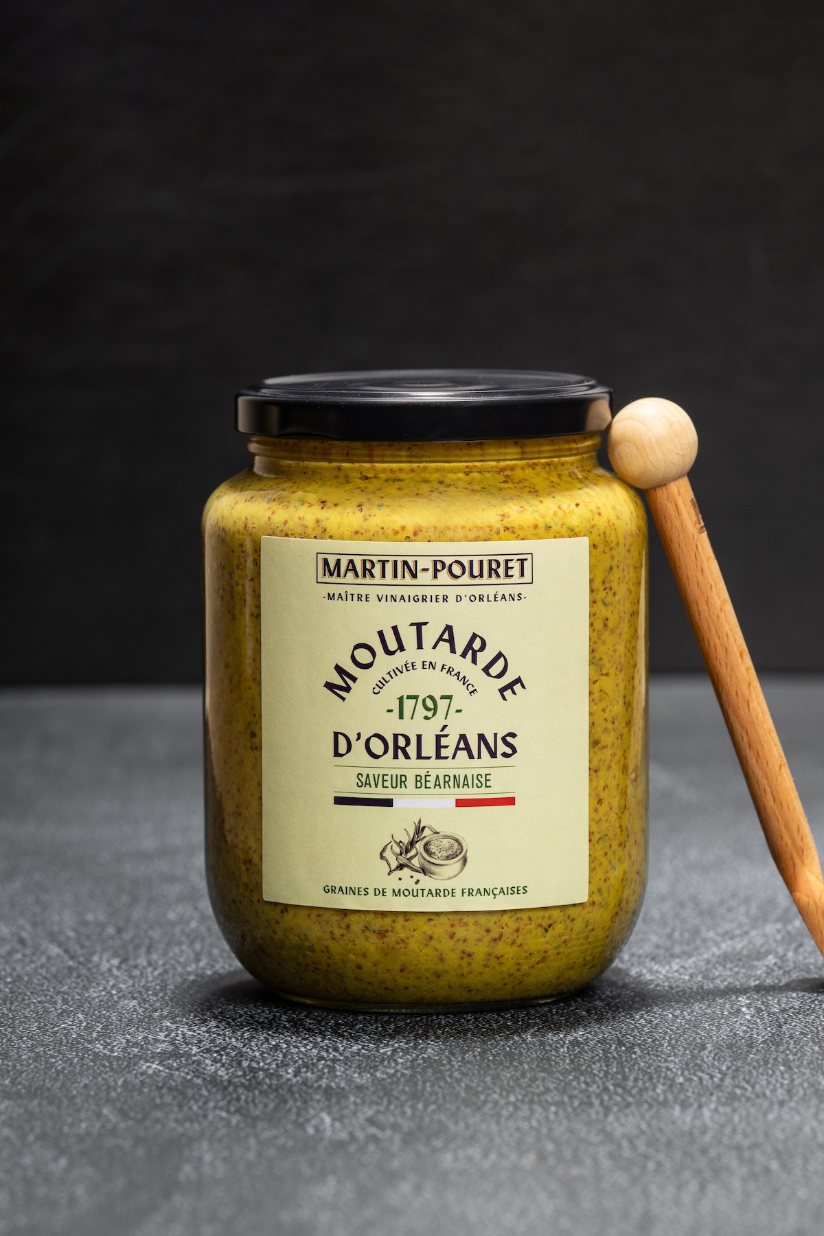 Moutarde d’Orléans saveur Béarnaise 850g
